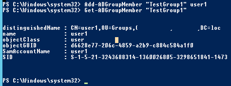 Agregar un usuario al grupo de Active Directory usando Add ...