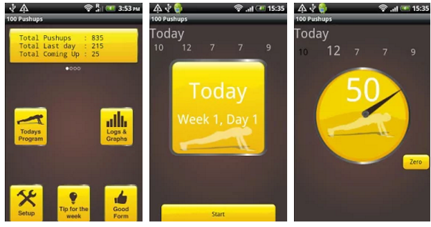 12 Mejores aplicaciones push up para Android e iOS – tecnoespectro.com