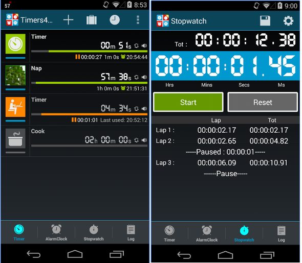 12 mejores aplicaciones de cronómetro para Android – tecnoespectro.com