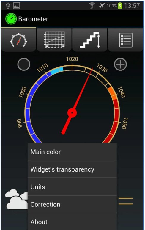 Las 11 mejores aplicaciones de presión barométrica para Android ...